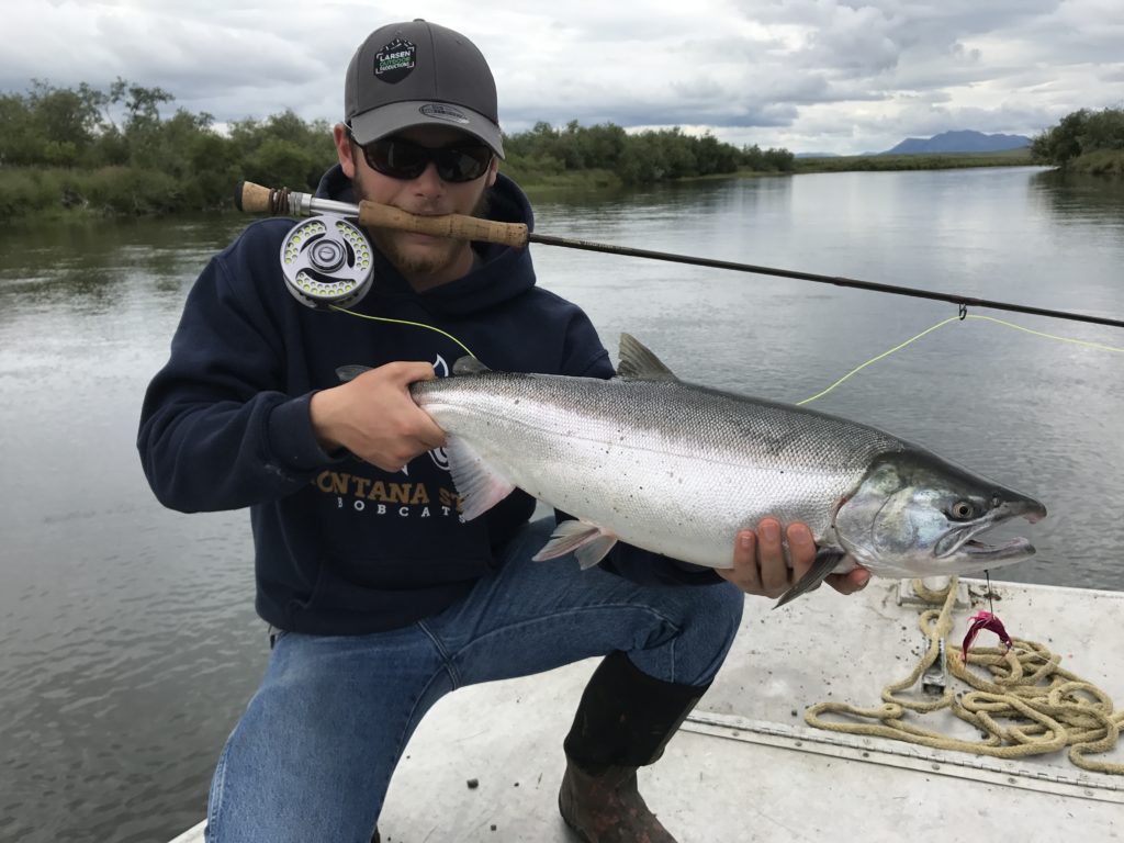 Silver Salmon Fishing Photos - Togiak River Lodge